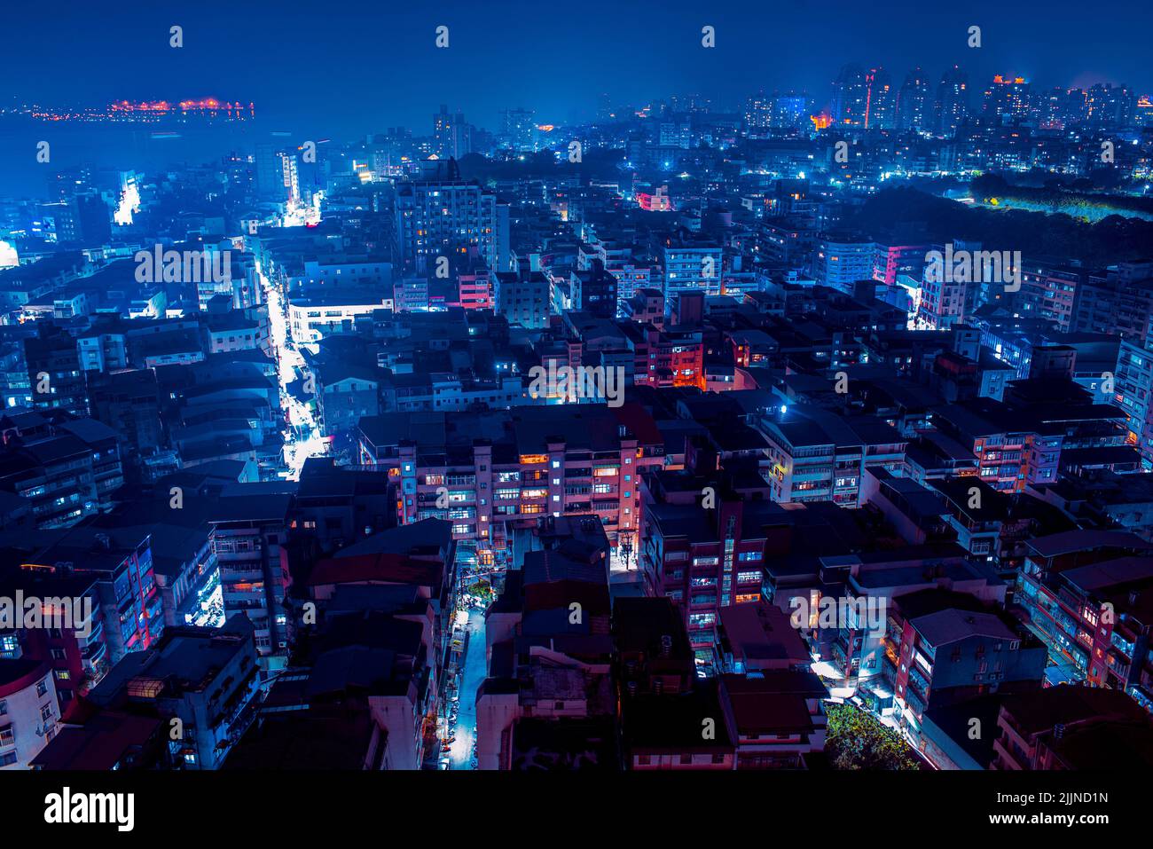 A vibrant and colorful scene from Taiwan Stock Photo - Alamy