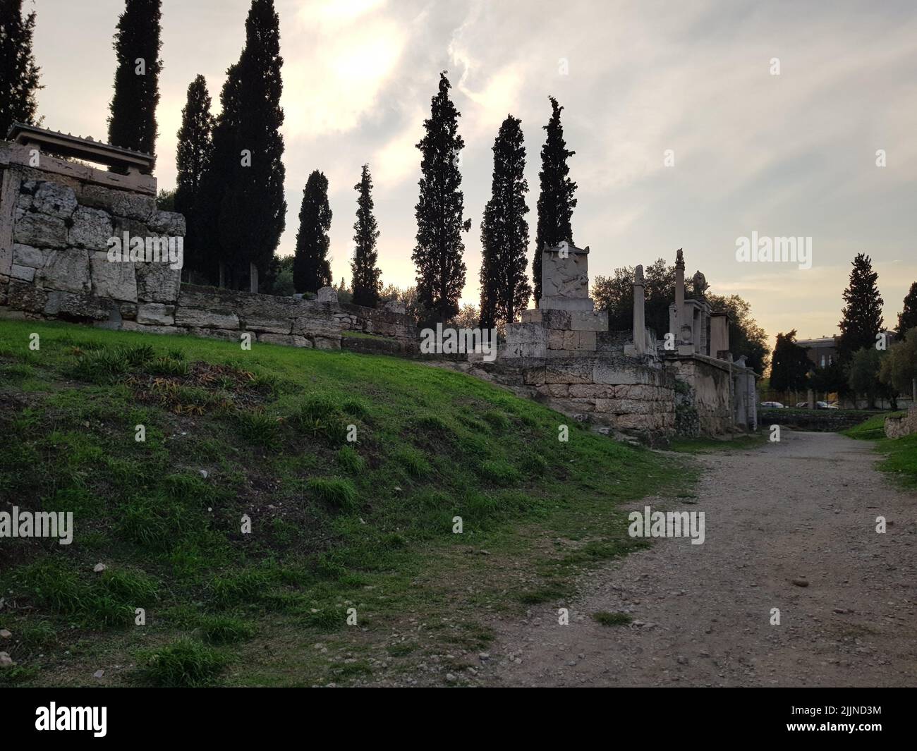 An ancient cemetery in Athens, Greece Stock Photo - Alamy