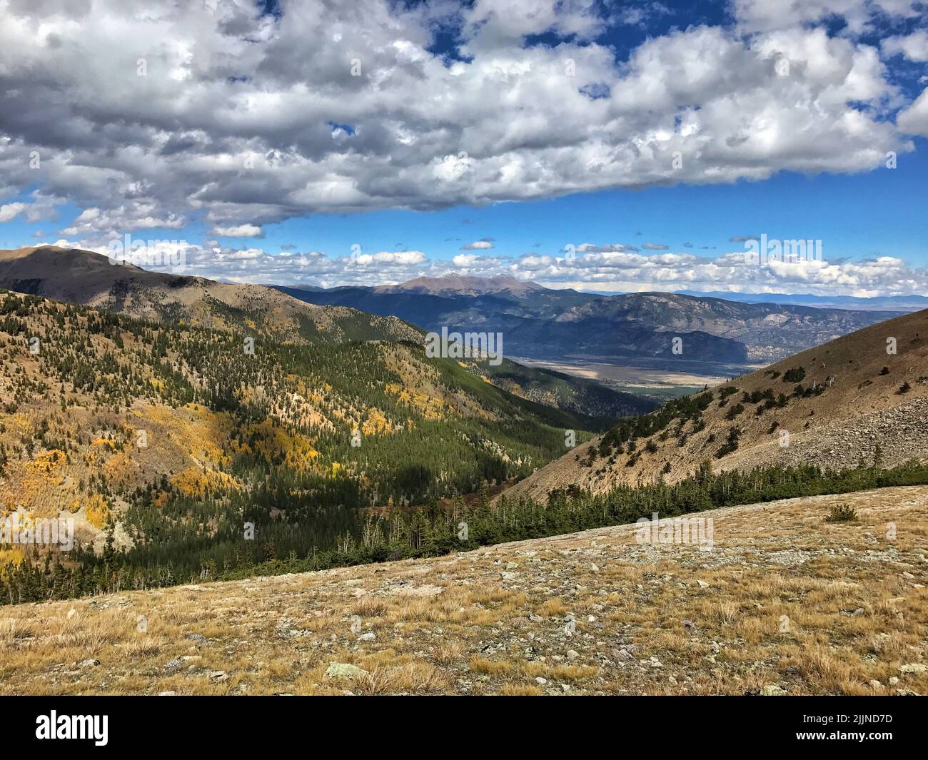 A beautiful scenery of the Colorado trail in Colorado, USA Stock Photo ...