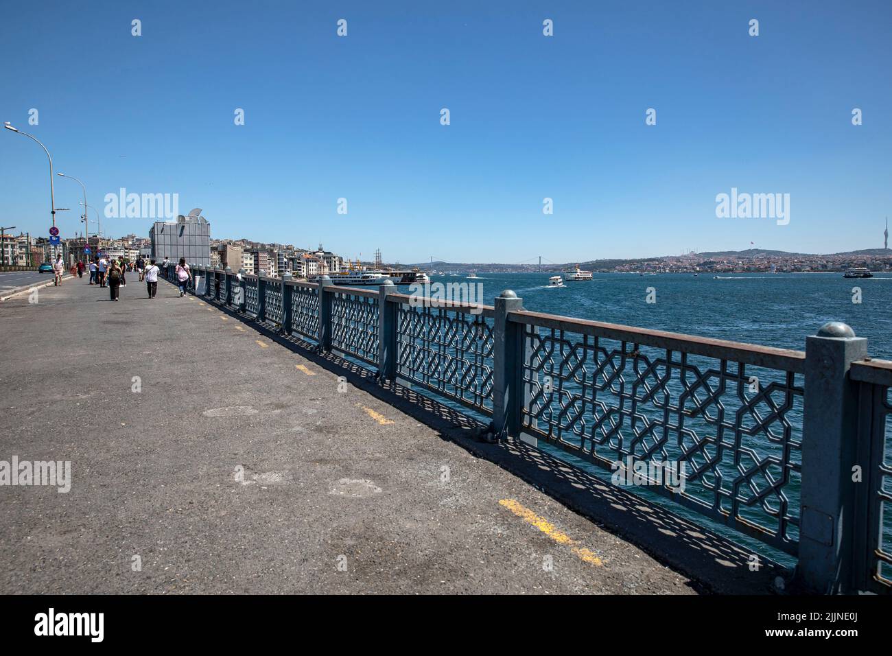 Deserted galata bridge hi-res stock photography and images - Alamy