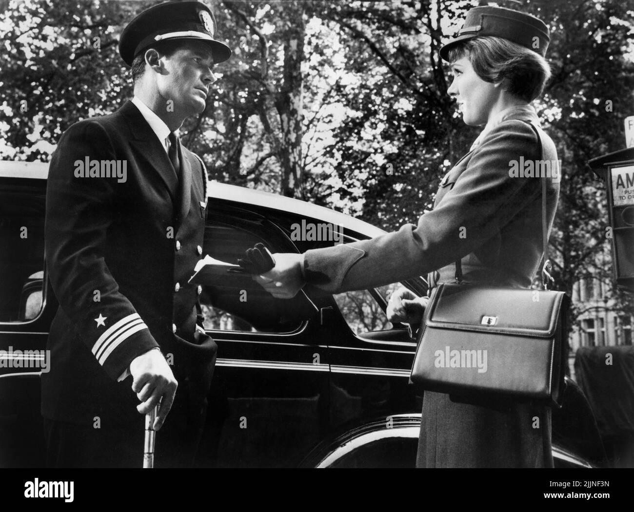 James Garner, Julie Andrews, on-set of the Film, "The Americanization ...