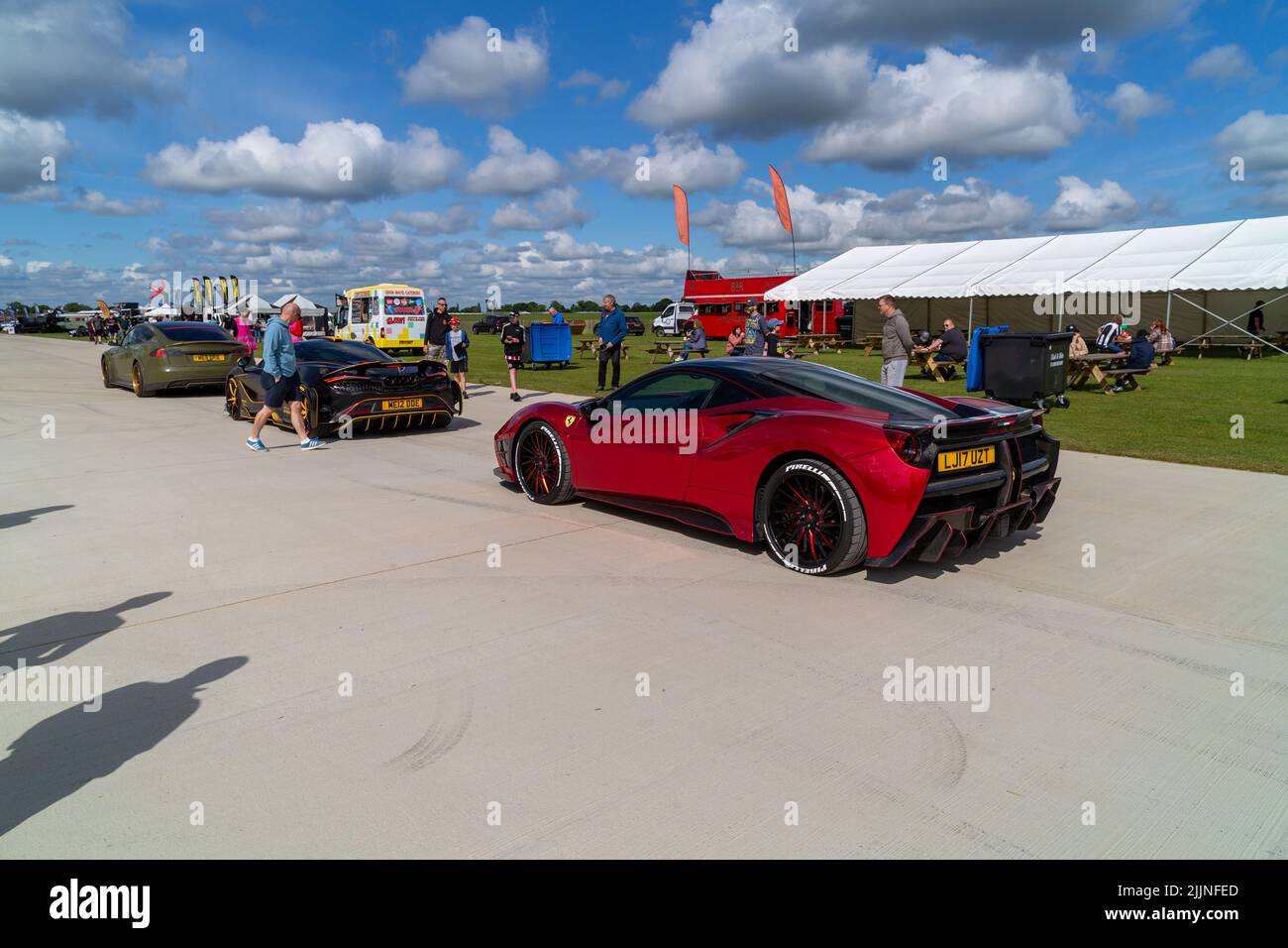 Supercar Fest the runway 2022 Stock Photo - Alamy