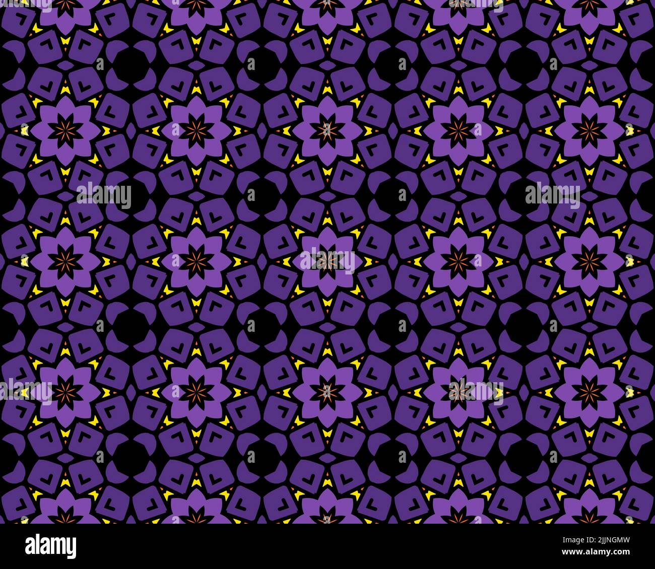 An illustration of seamless tile pattern Stock Photo - Alamy