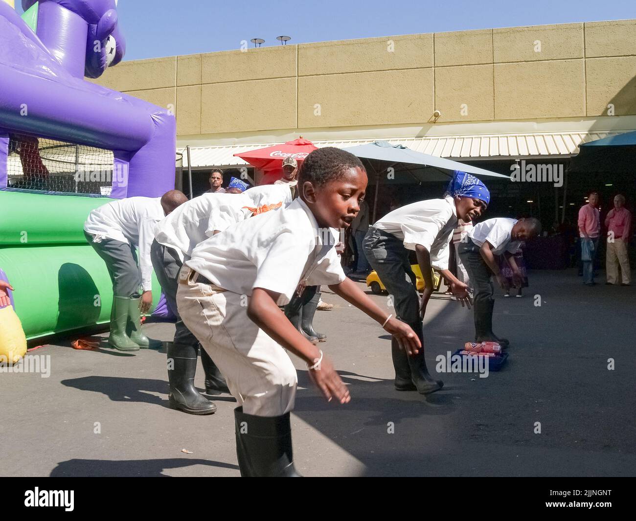 Johannesburg South Africa - August 12 2027; Group young people ...