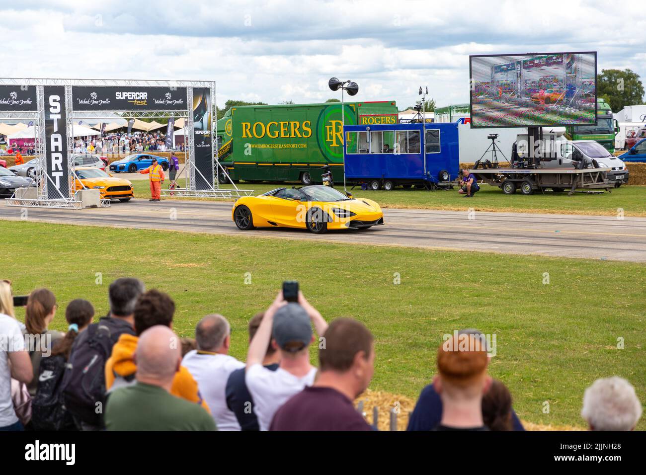 Supercar Fest the runway 2022 Stock Photo - Alamy