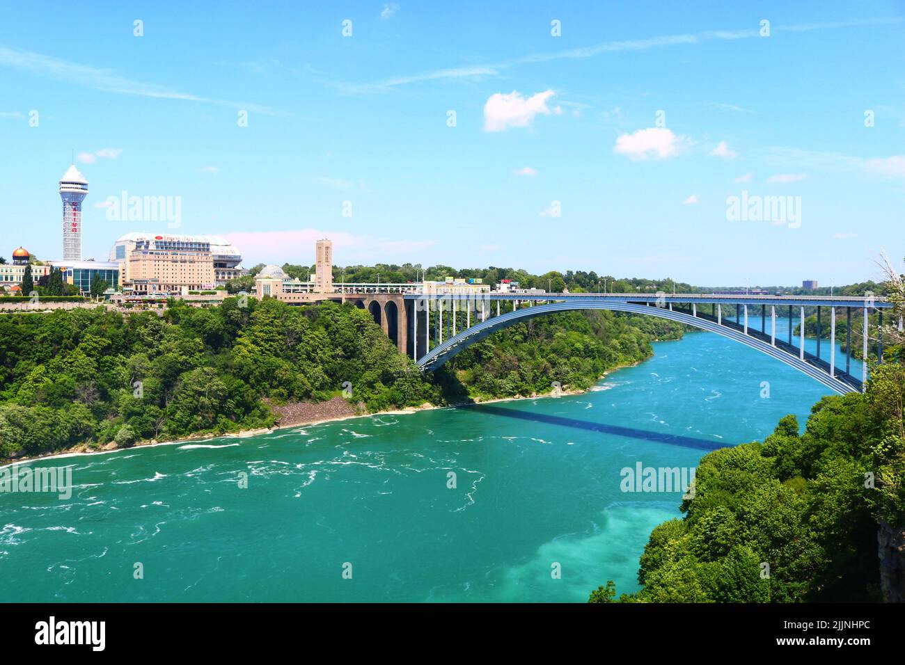Rainbow bridge over niagara hi-res stock photography and images - Alamy