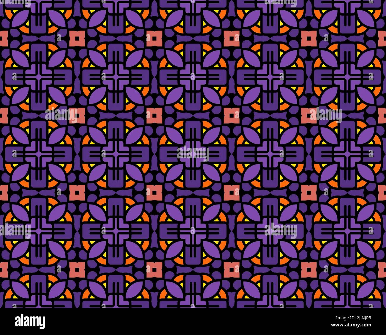 An illustration of seamless tile pattern Stock Photo - Alamy