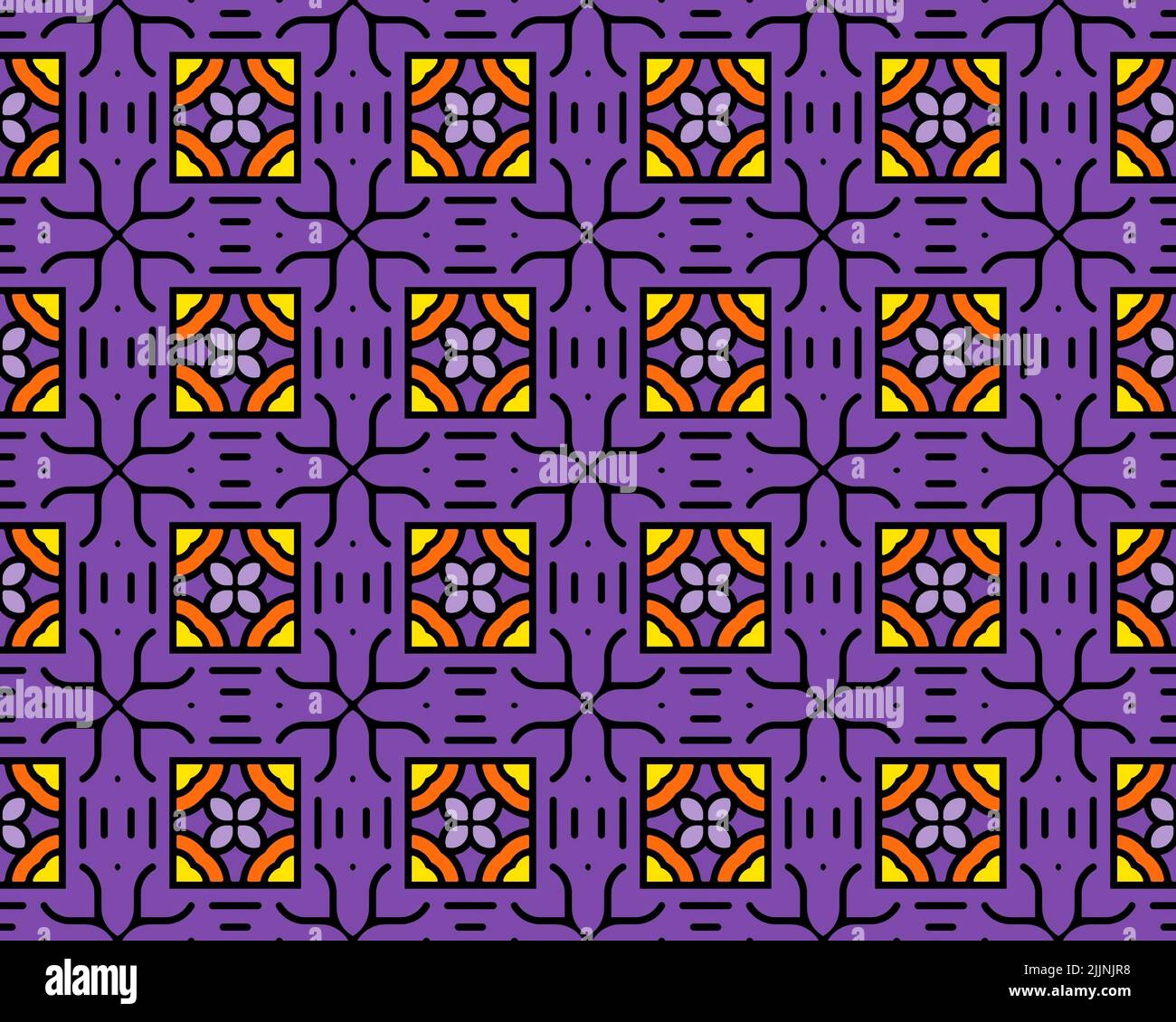 An illustration of seamless tile pattern Stock Photo - Alamy