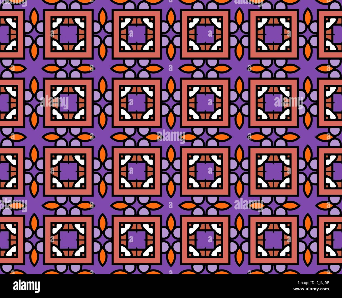 An illustration of seamless tile pattern Stock Photo - Alamy