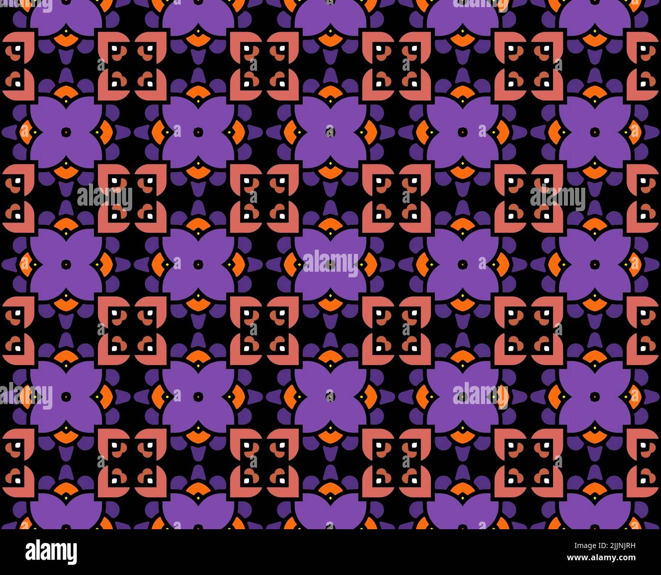 An illustration of seamless tile pattern Stock Photo - Alamy
