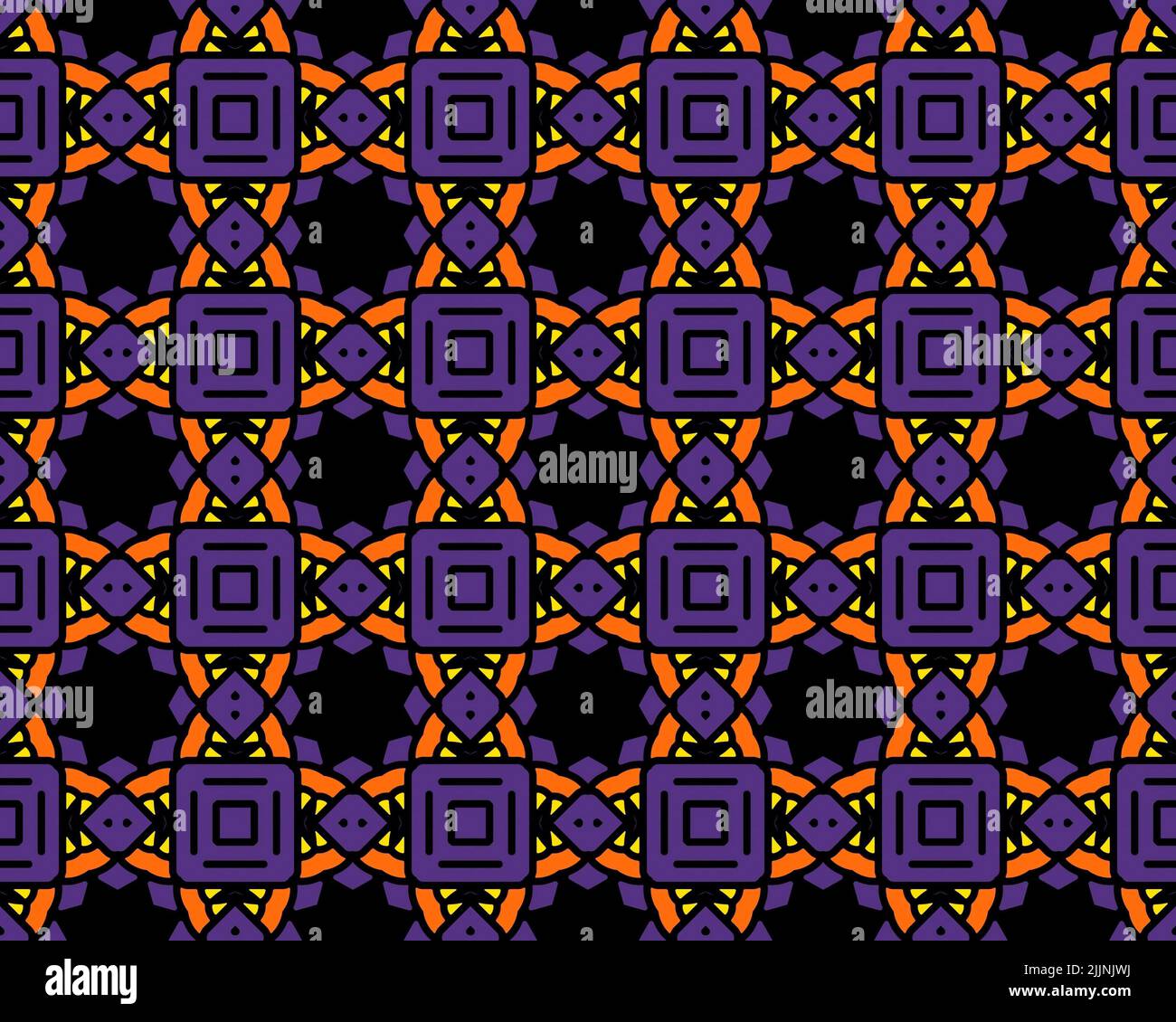 An illustration of seamless tile pattern Stock Photo - Alamy