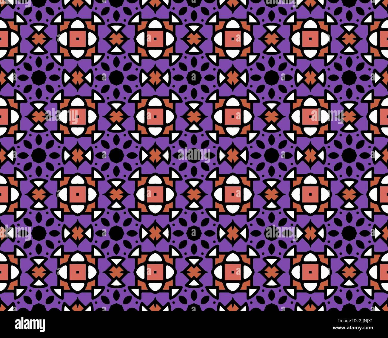An illustration of seamless tile pattern Stock Photo - Alamy