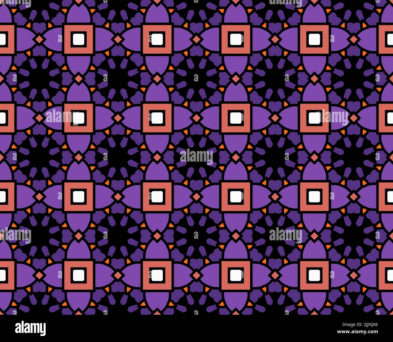 An illustration of seamless tile pattern Stock Photo - Alamy