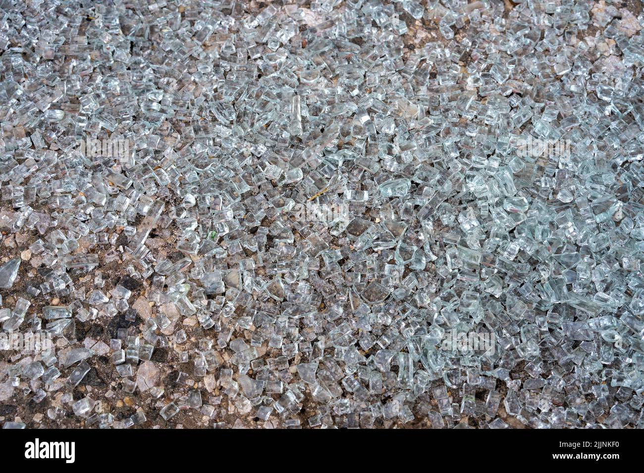 Broken glass on ground hi-res stock photography and images - Alamy