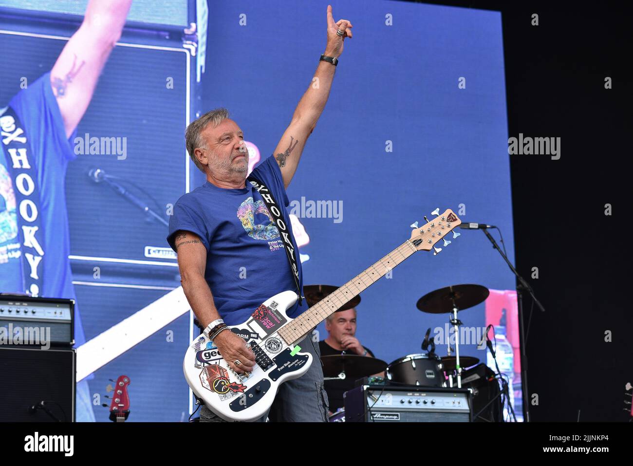Peter Hook From Peter Hook And The Light Performing Live On Stage In ...