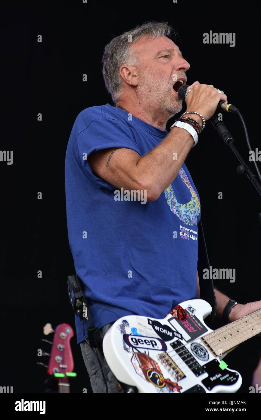 Peter Hook From Peter Hook And The Light Performing Live On Stage In ...
