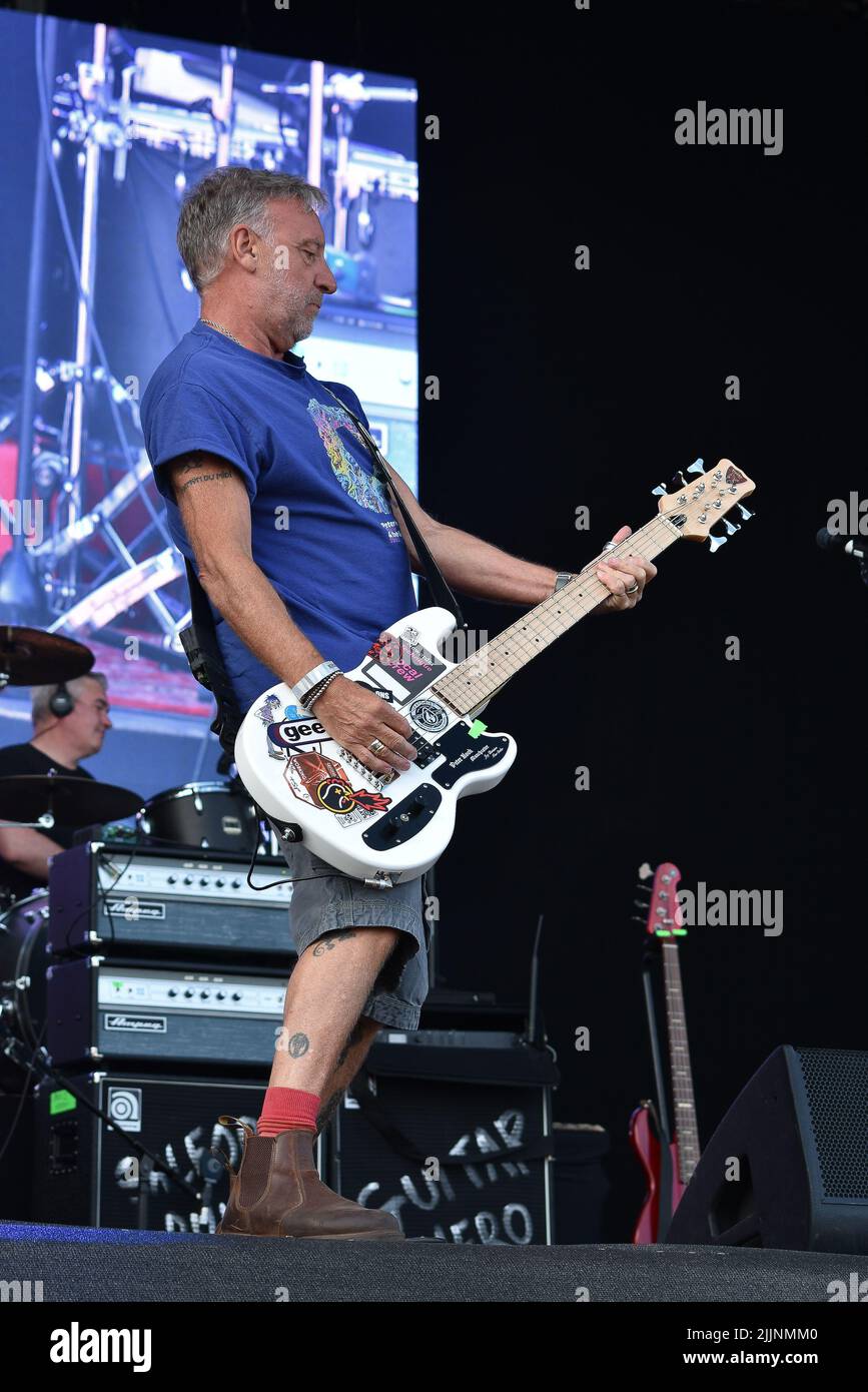 Peter Hook From Peter Hook And The Light Performing Live On Stage In ...