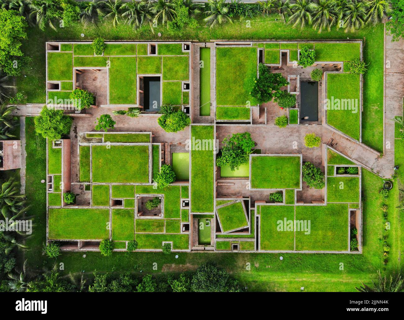 An aerial view of the Friendship Centre in Bangladesh Stock Photo - Alamy