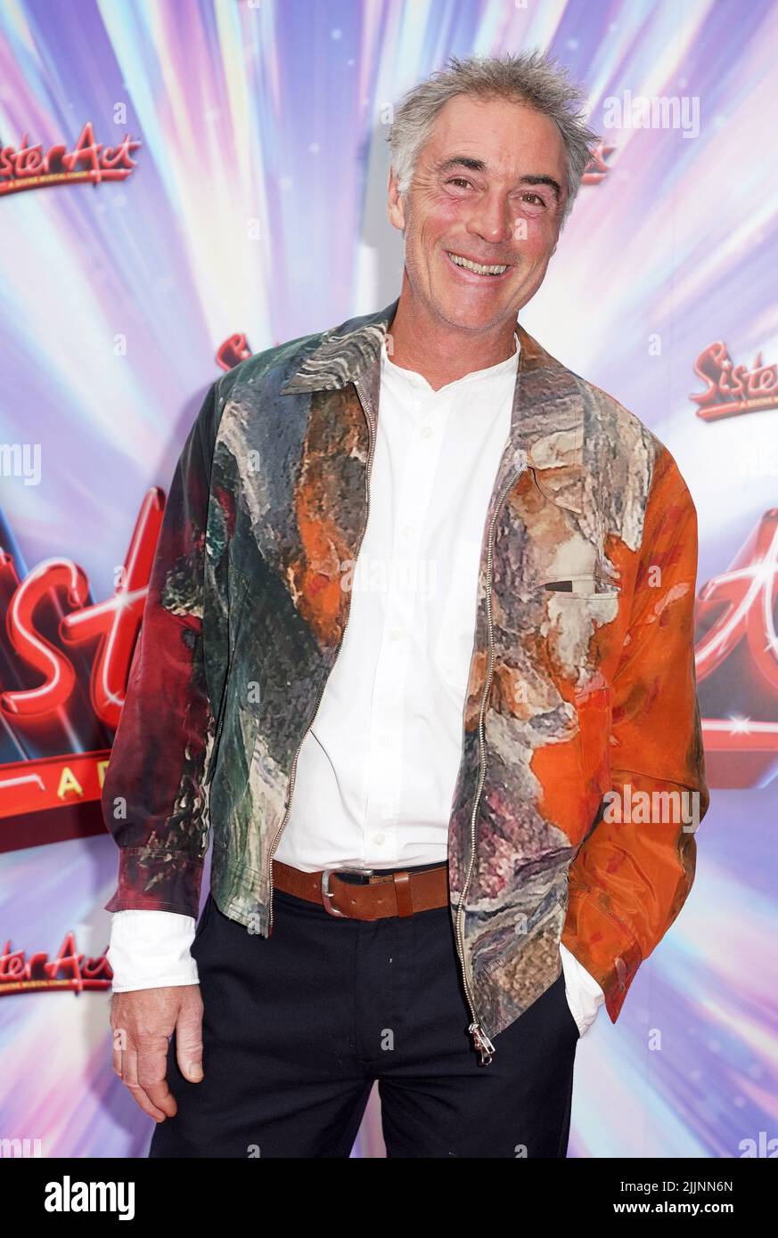 Greg Wise attending the press night for Sister Act! The Musical at ...