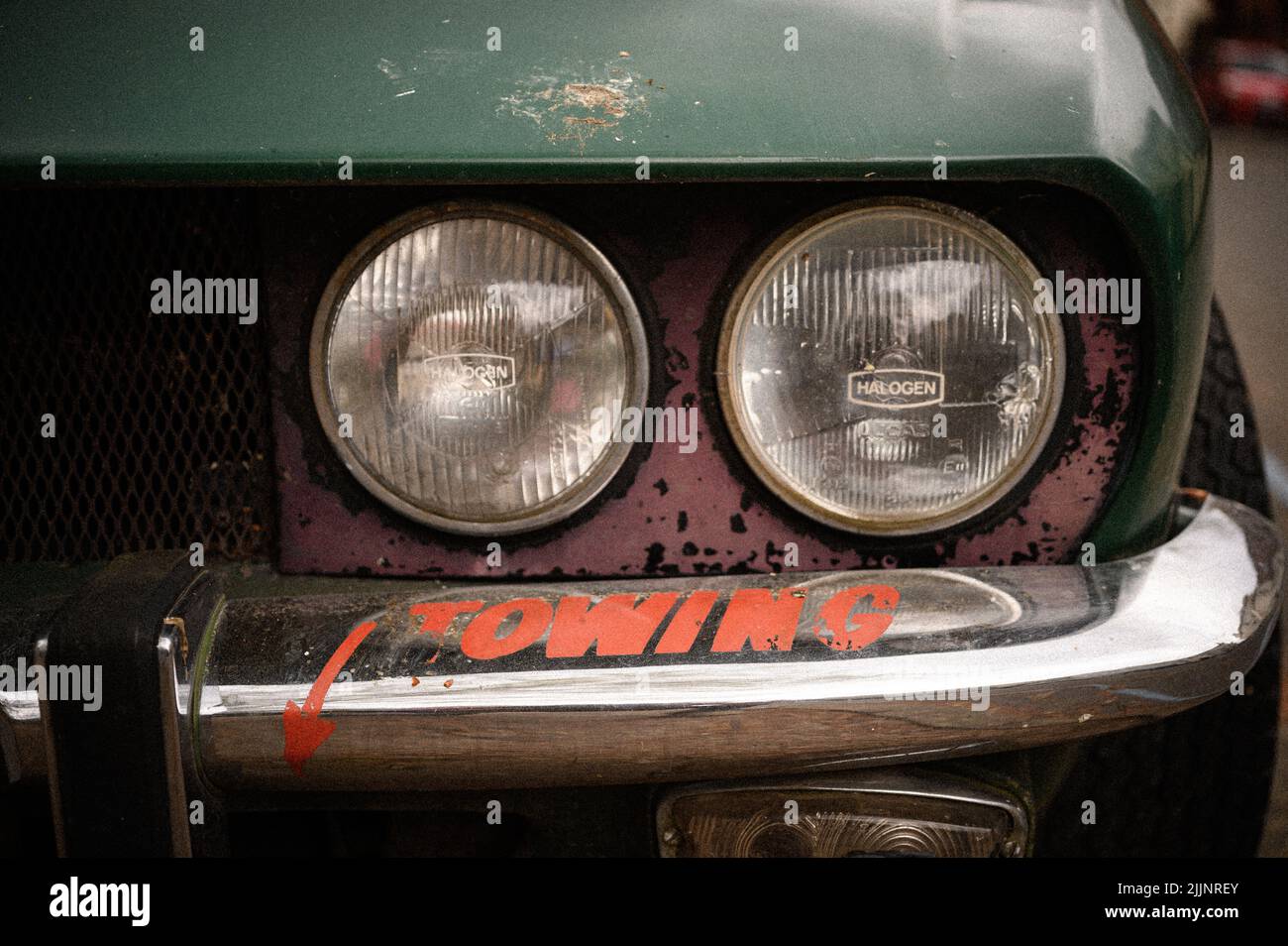 Rear lights classic car hi-res stock photography and images - Alamy