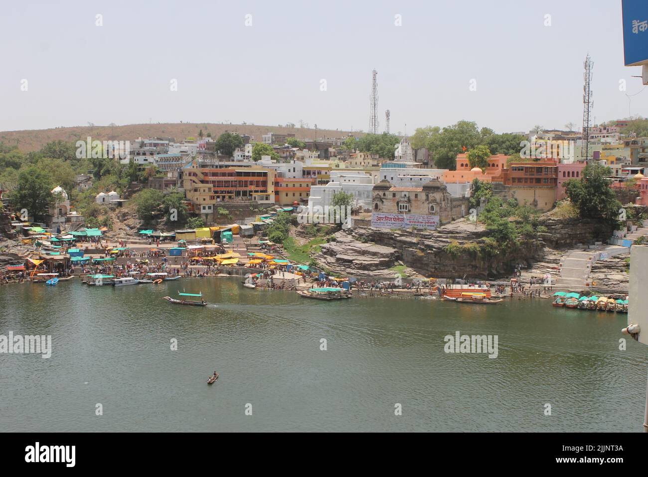 A View of the Narmada River in Madhya Pradesh Stock Photo - Alamy