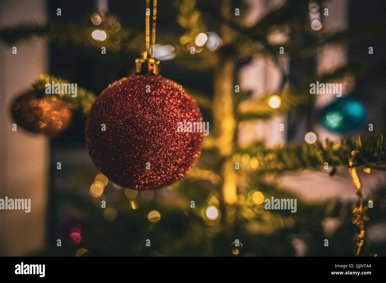 Ball on the tree hi-res stock photography and images - Alamy