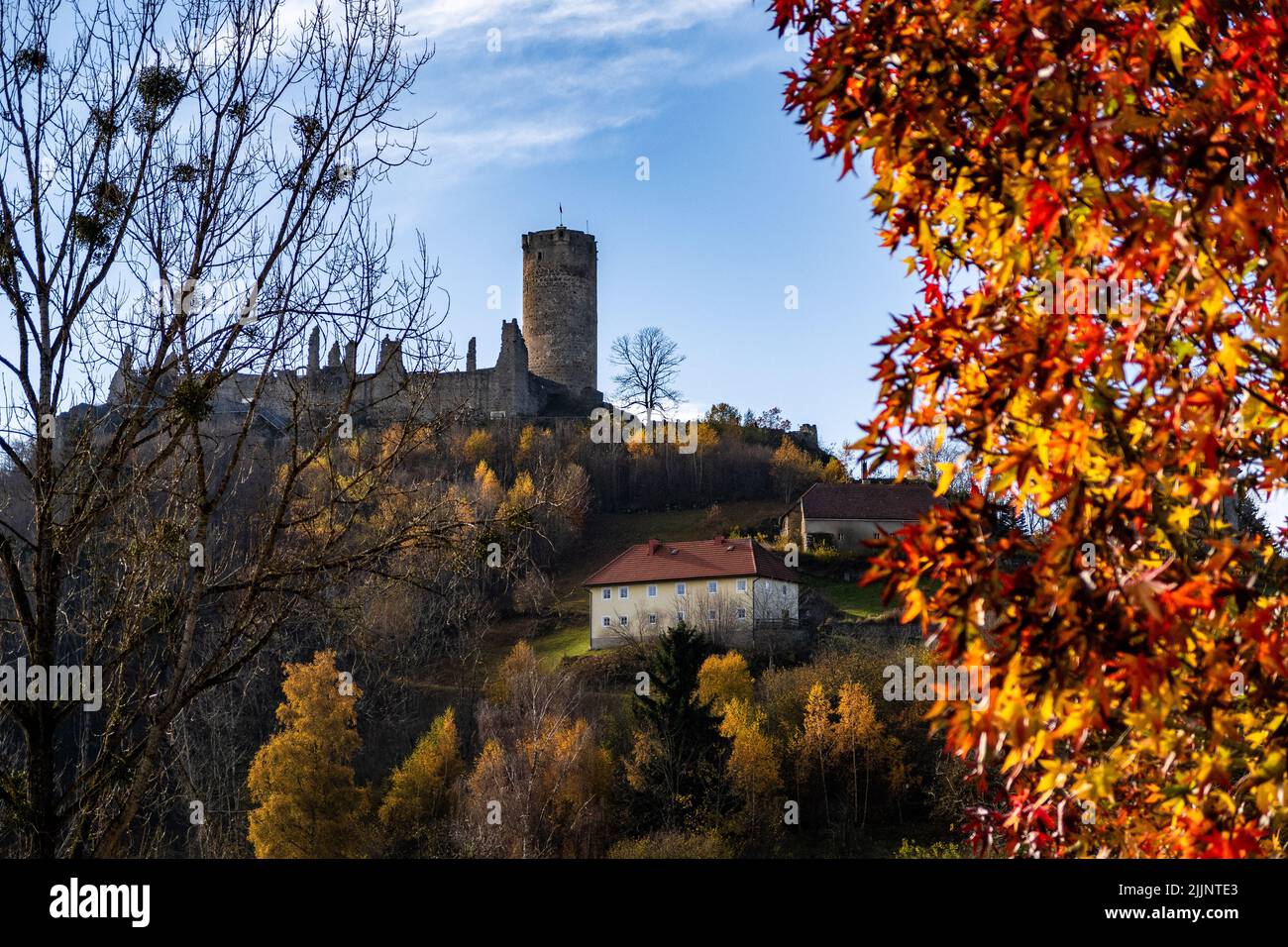 Mesmerizing view old castle hi-res stock photography and images - Alamy