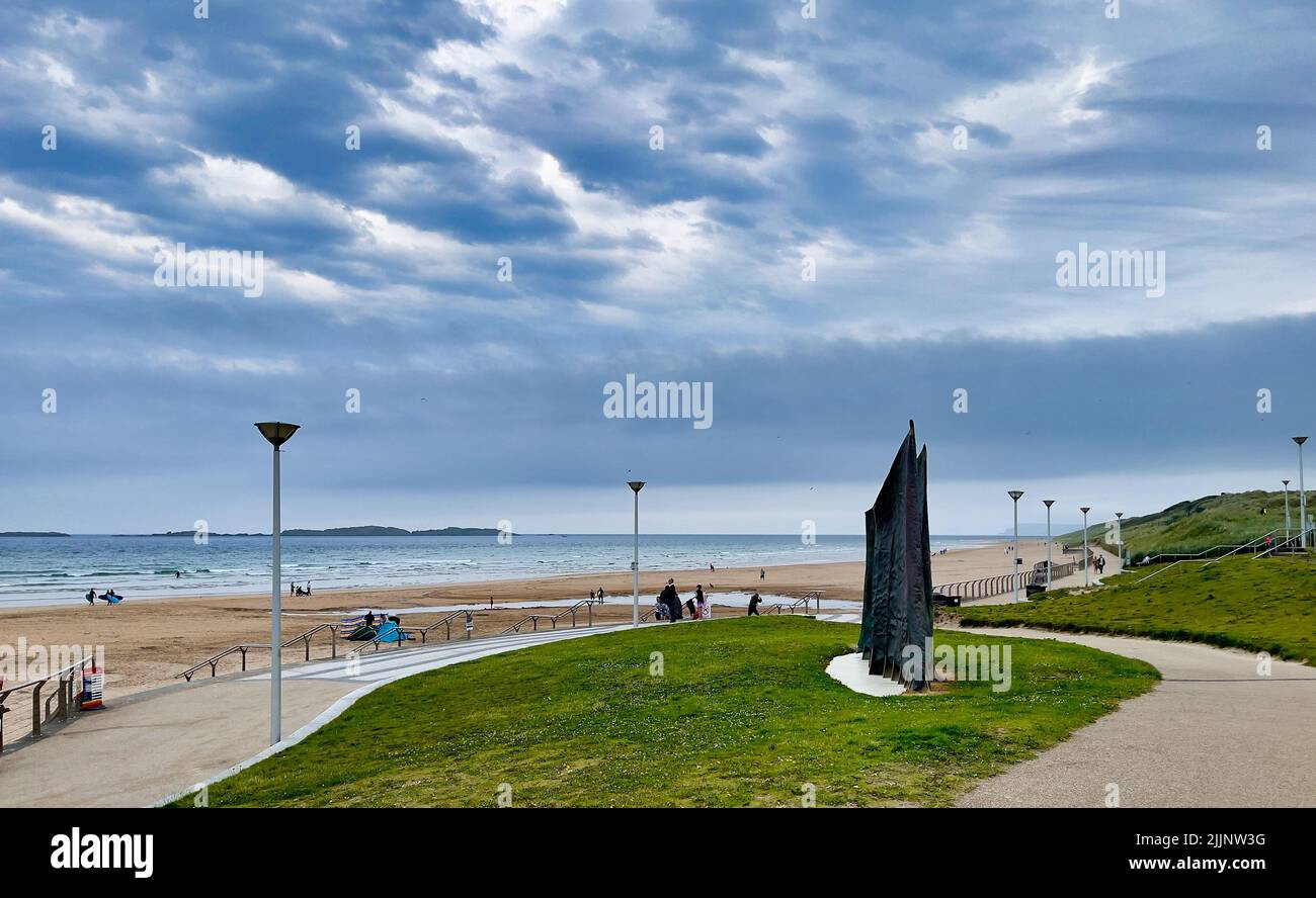 Portrush Northern Island Stock Photo - Alamy