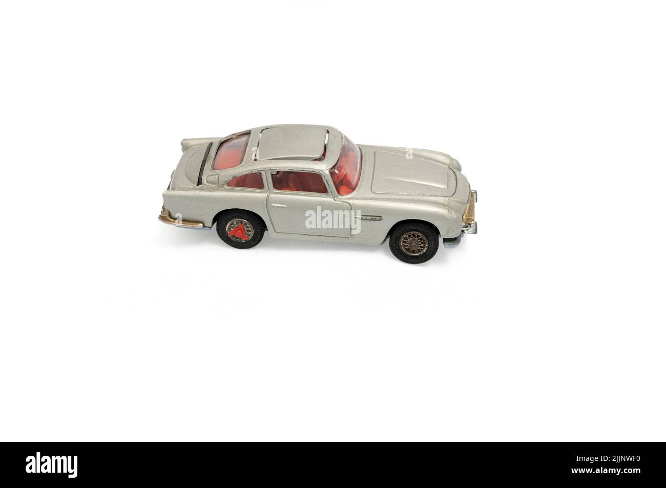 still life. Studio shot of James Bond Aston Martin DB5 car Stock Photo ...