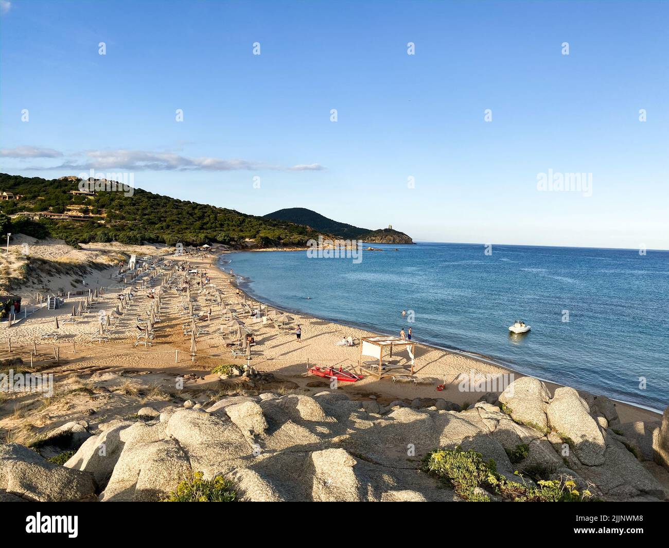 Chia beach sardinia italy hi-res stock photography and images - Alamy