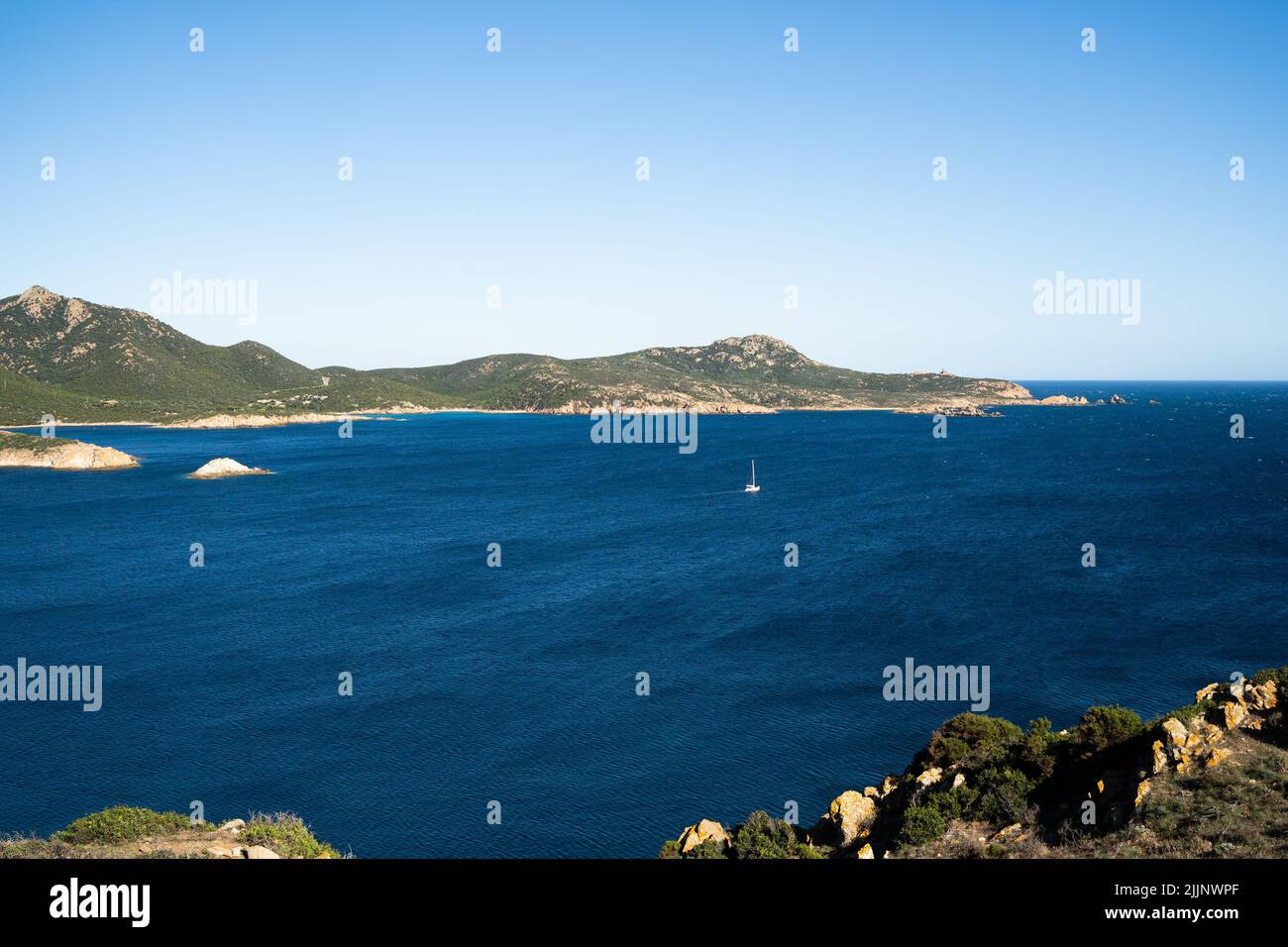 Sardinia island aerial view hi-res stock photography and images - Alamy