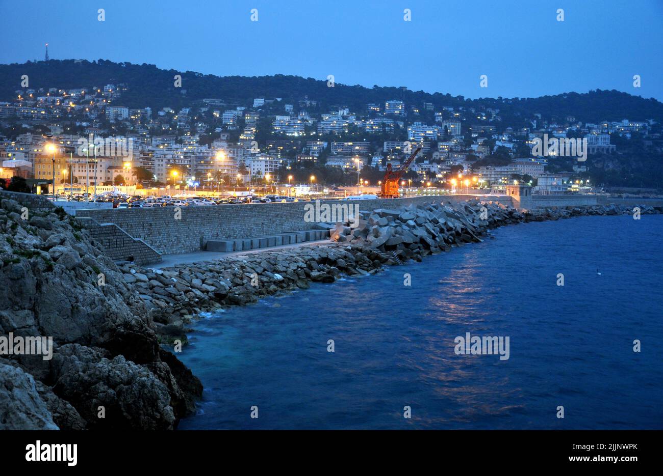 Scenic view coast nice hi-res stock photography and images - Alamy