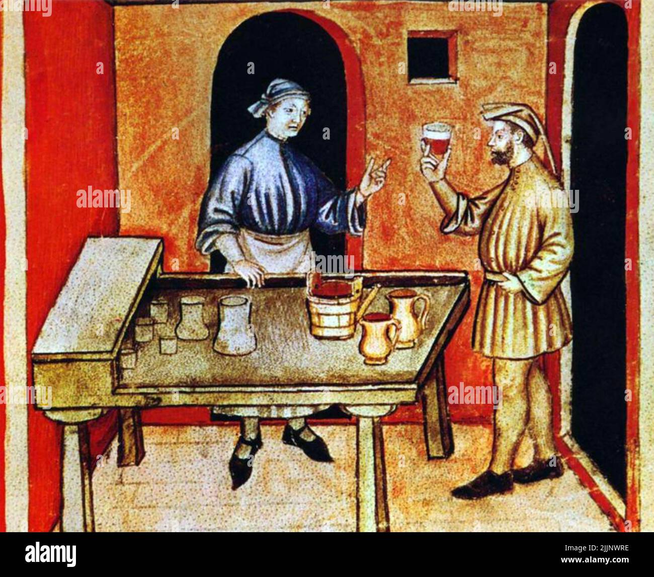 Middle ages woman hi-res stock photography and images - Alamy
