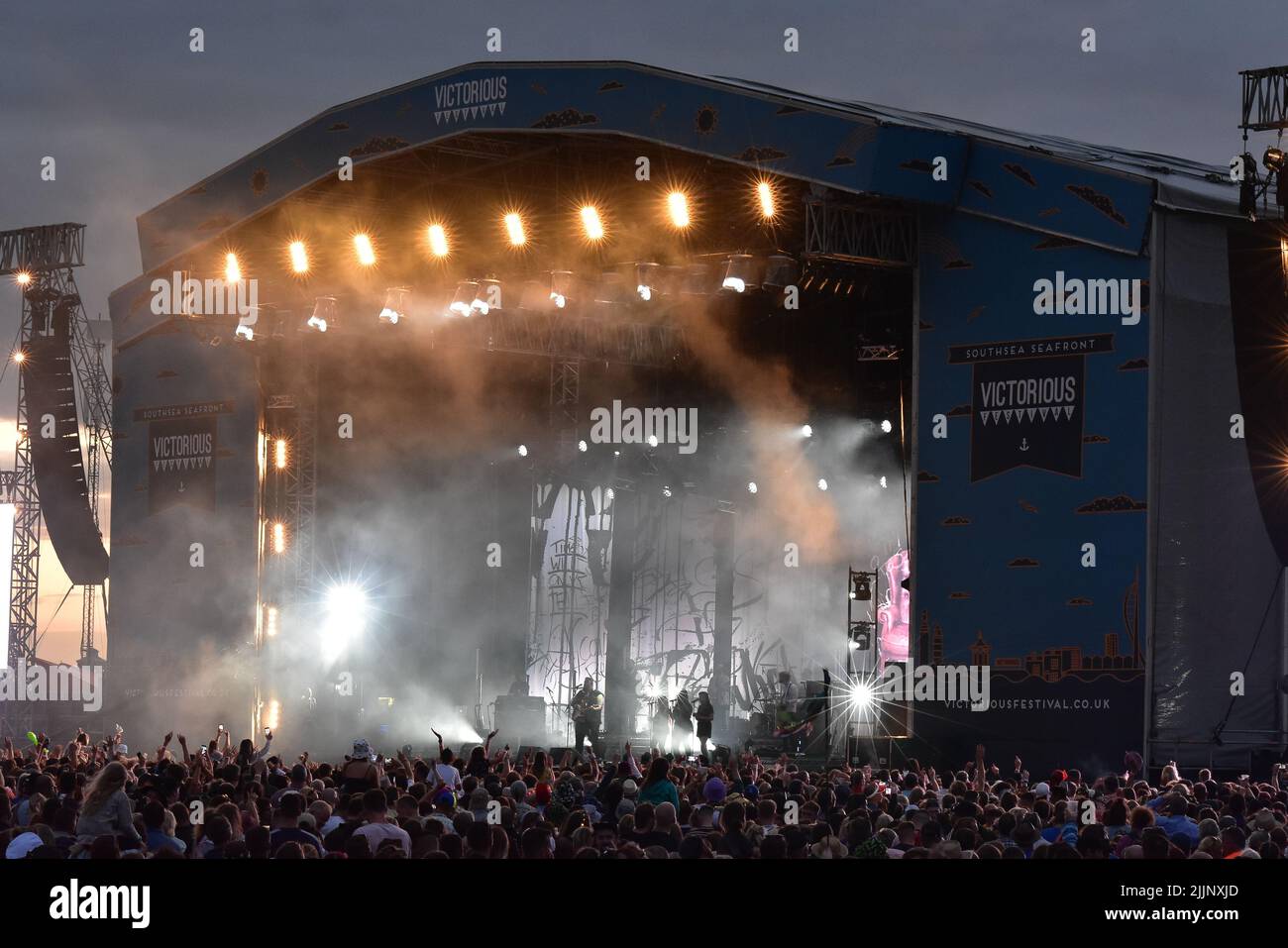 Rag n Bone Man Performing Live On Stage In Concert, Day 2 Of Victorious ...