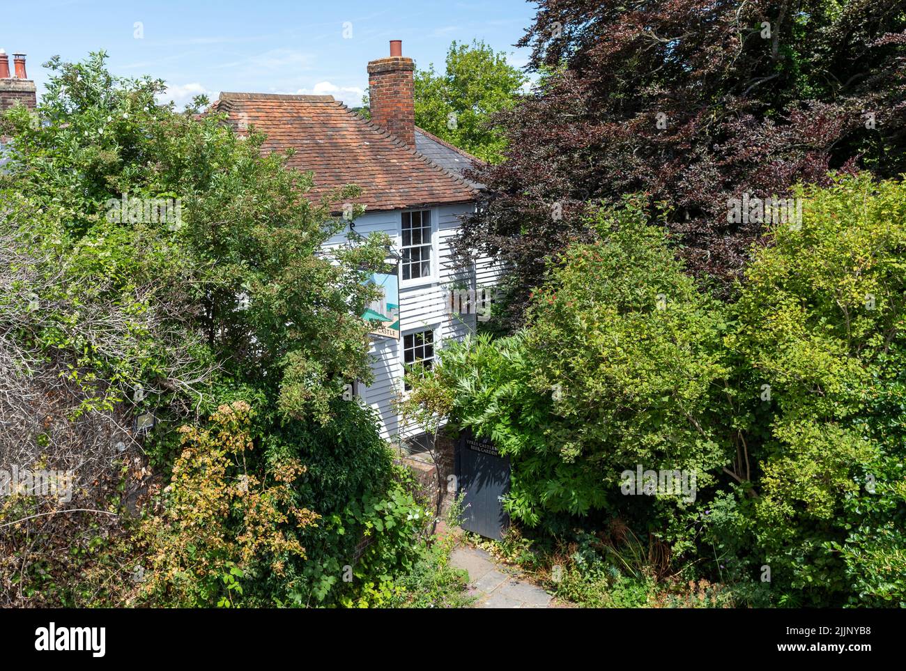 Ypres Castle Pub in Rye East Sussex Stock Photo - Alamy