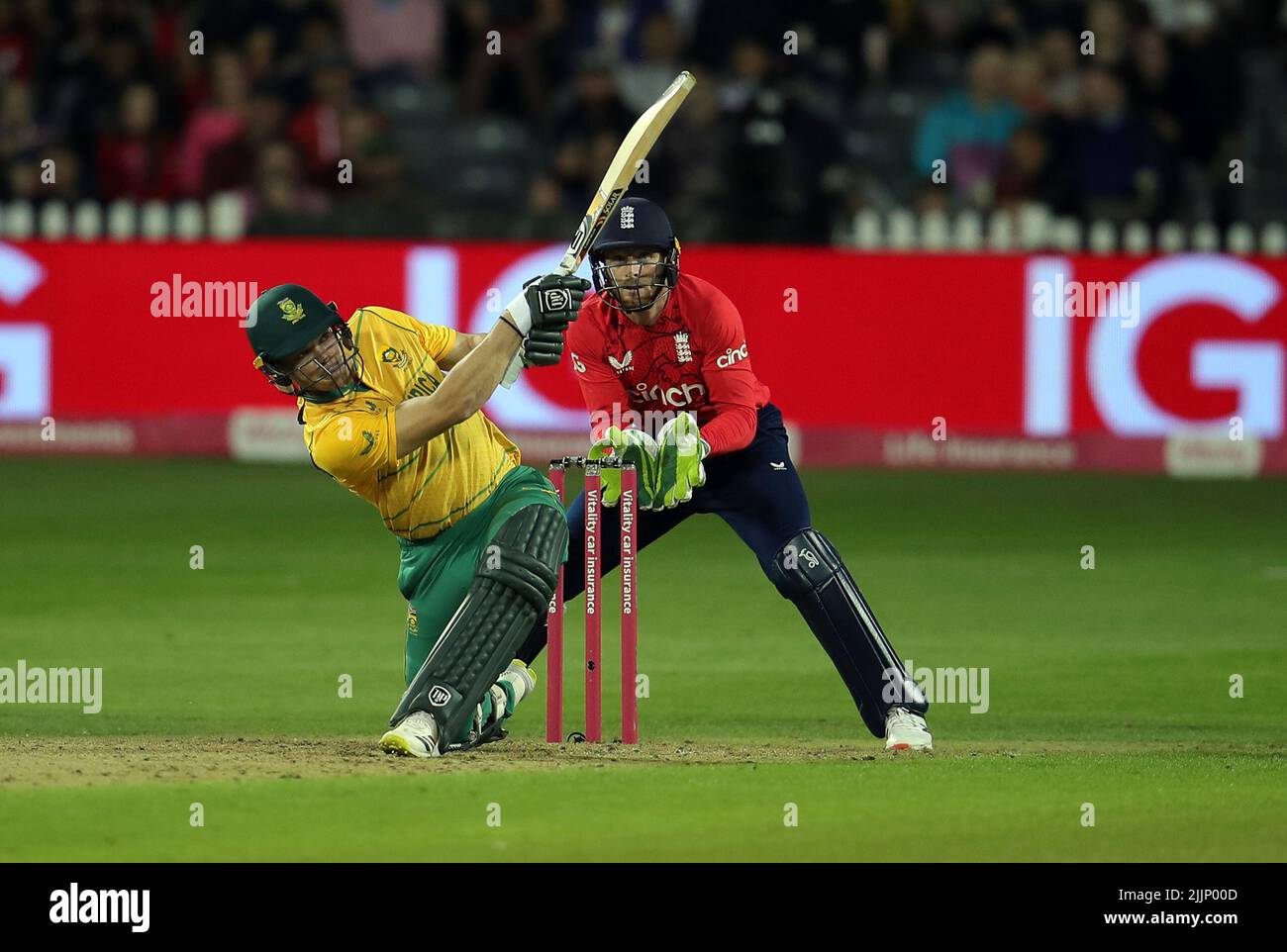 South Africa's Tristan Stubbs during the first Vitality IT20 match at ...