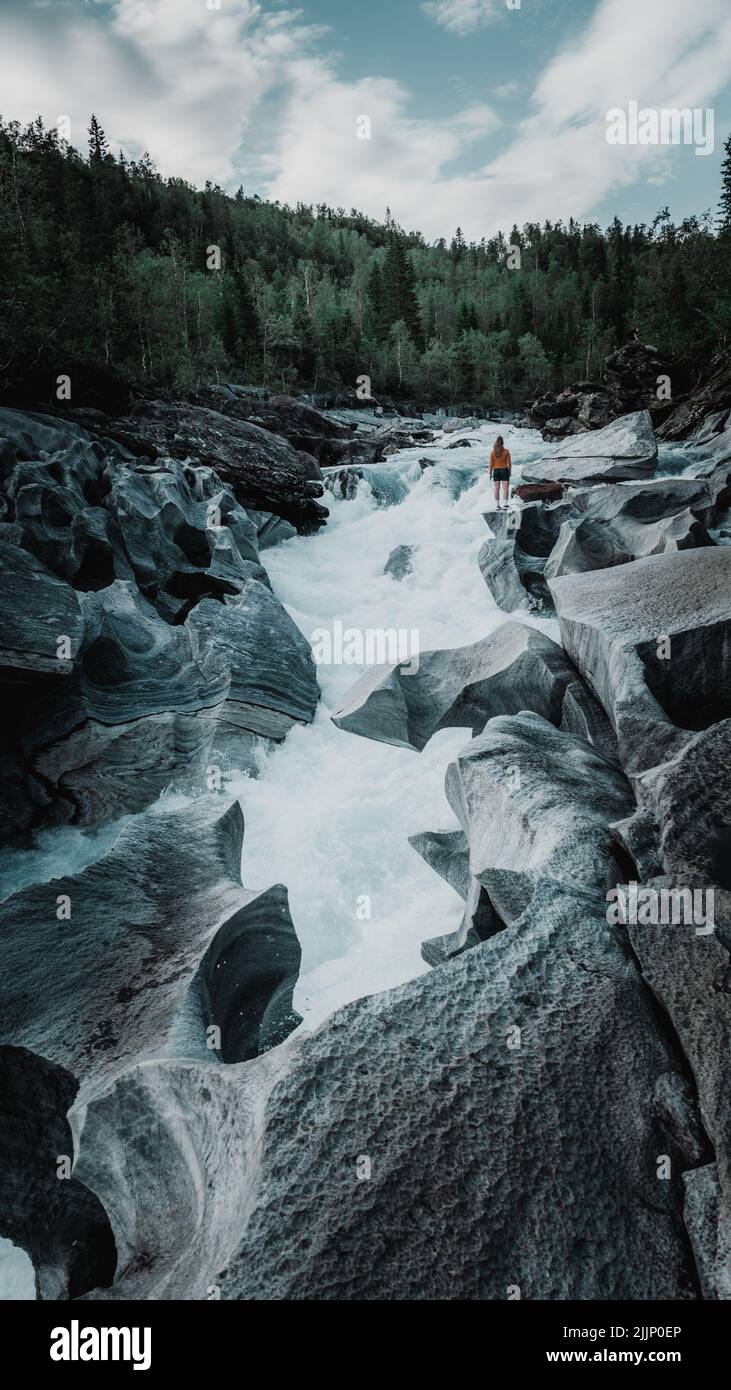 Vertical shot river passing hi-res stock photography and images - Alamy