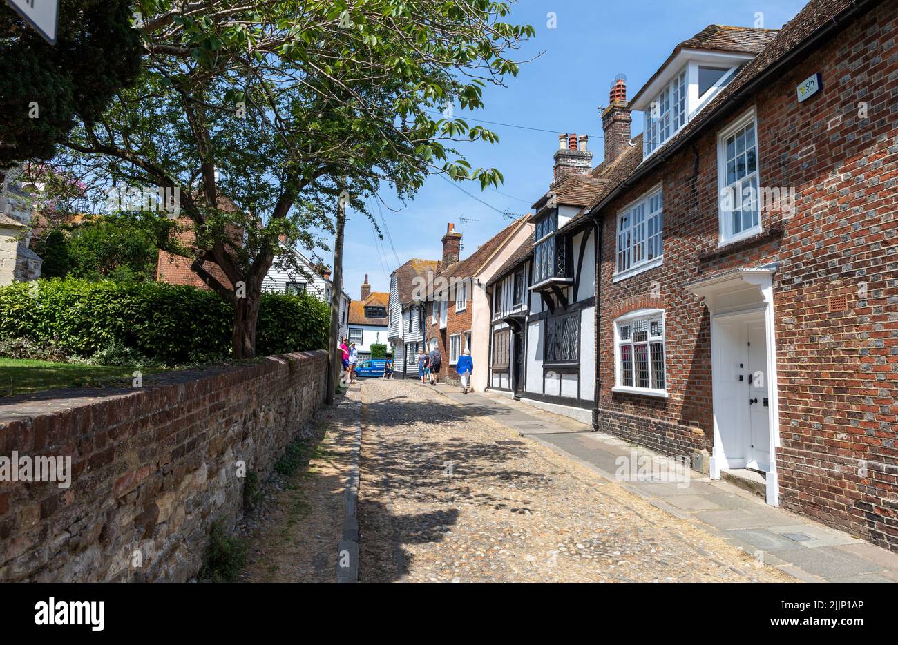 Medieval Architecture In Rye UK Stock Photo - Alamy
