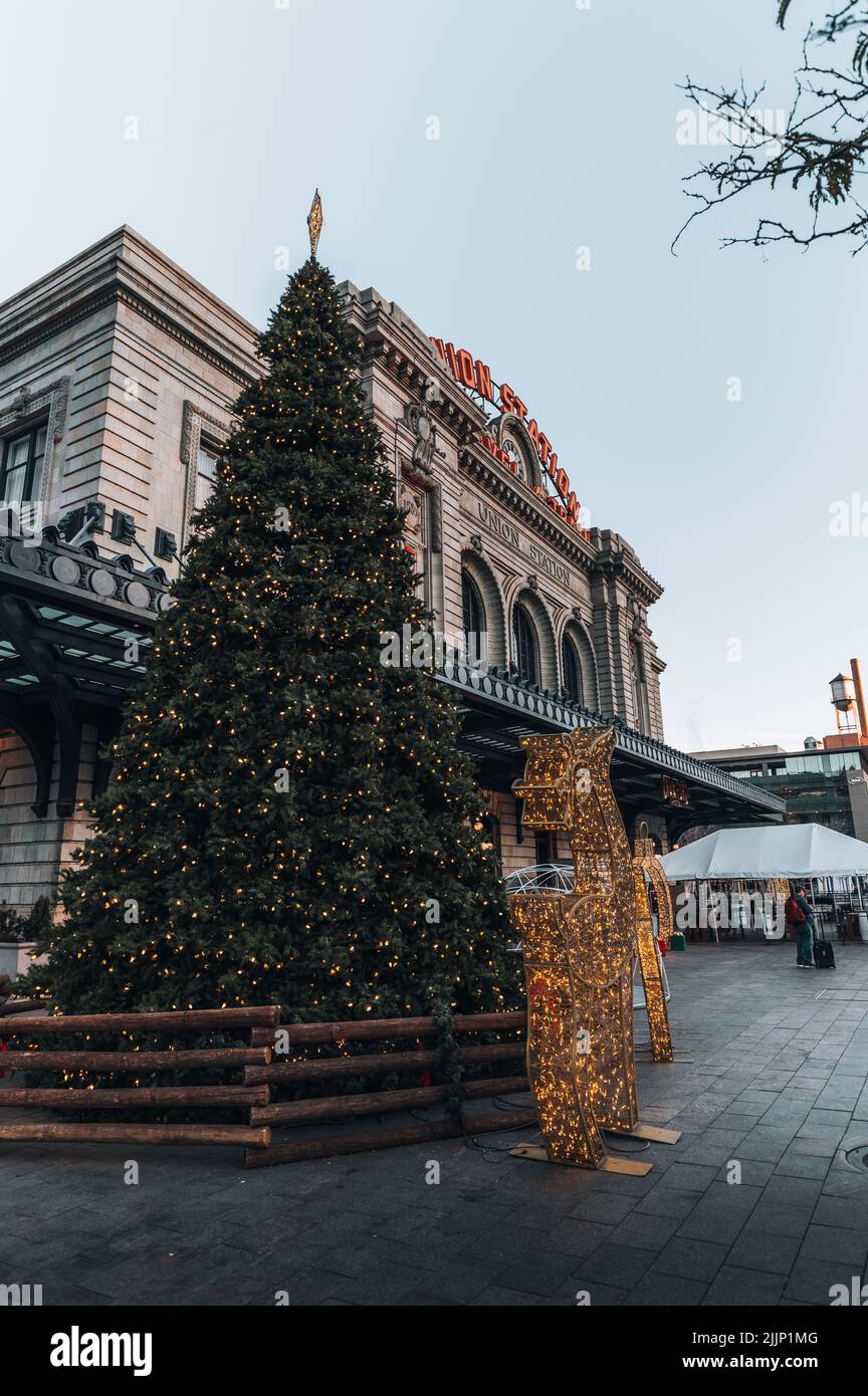 Christmas light walk hi-res stock photography and images - Alamy