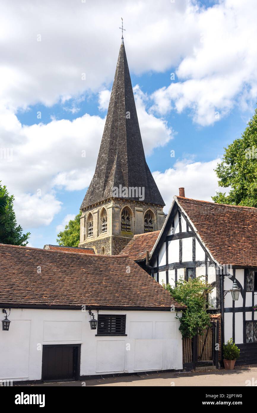 St Mary's Parish Church, Churchgate Street, Old Harlow, Harlow, Essex ...