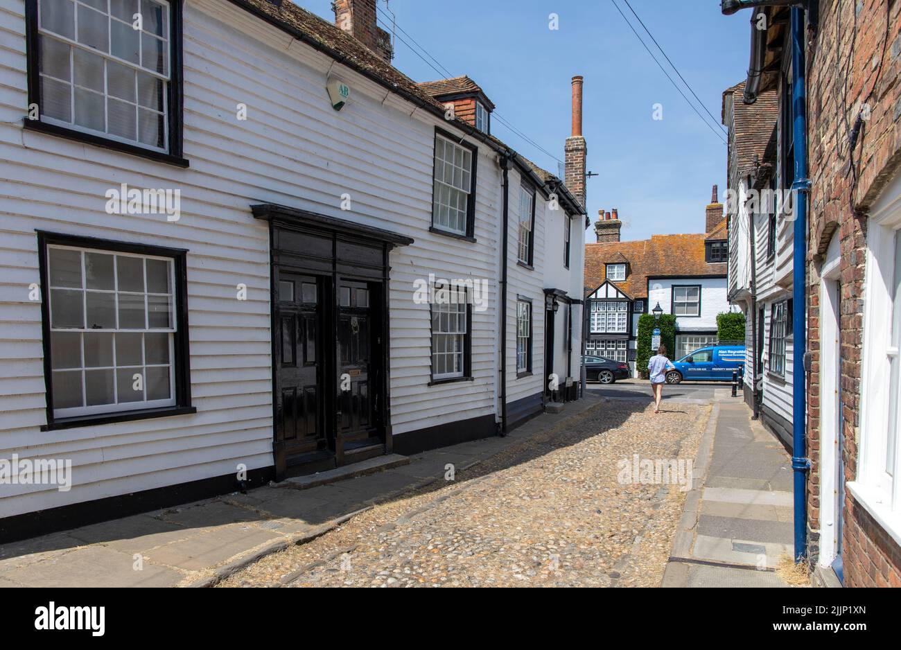 Medieval Architecture In Rye UK Stock Photo - Alamy