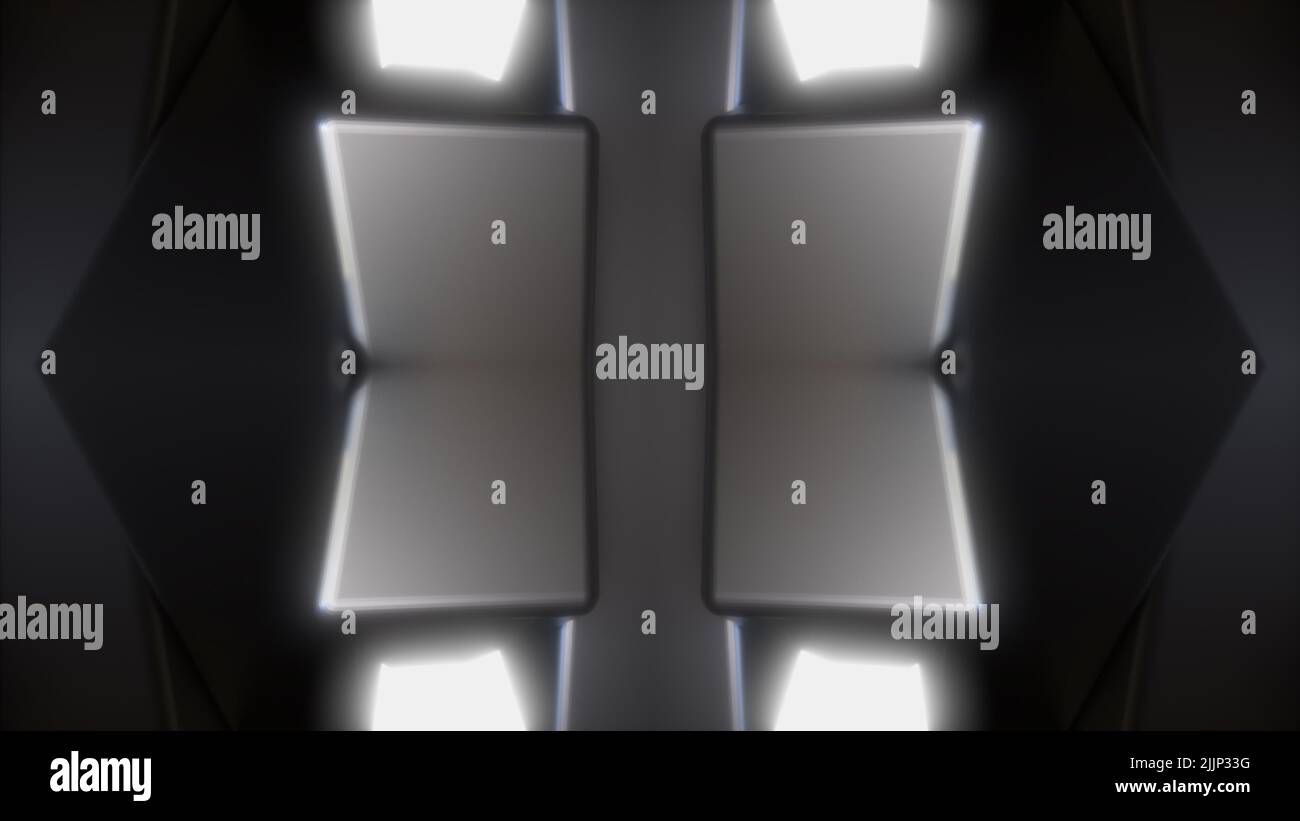 Abstract metal background. Computer generated 3d render Stock Photo - Alamy