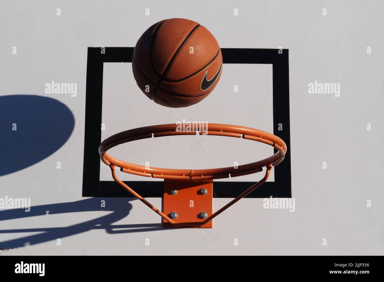 Hoop orange hi-res stock photography and images - Alamy