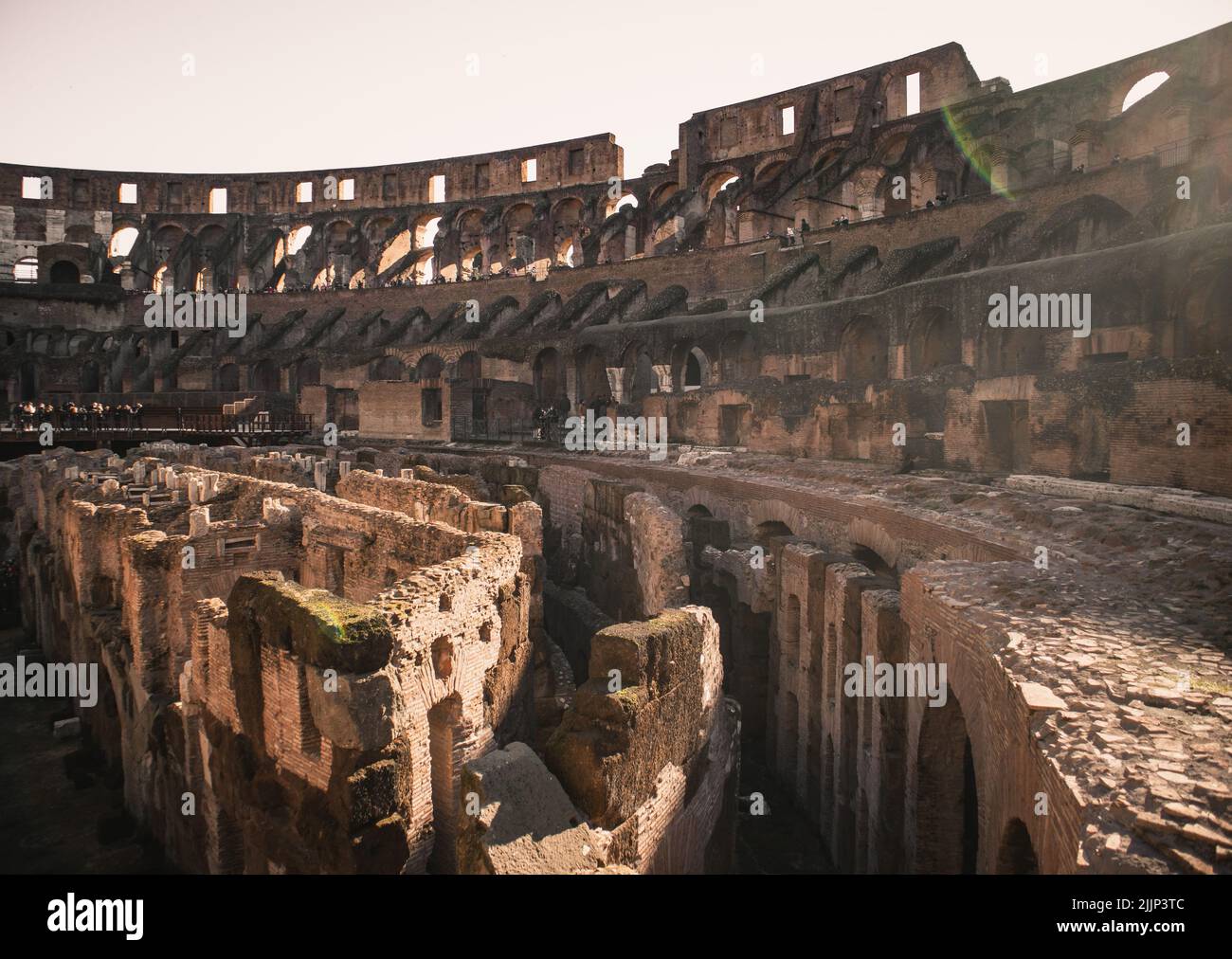 A scenic view of the Colosseum, Rome Stock Photo - Alamy