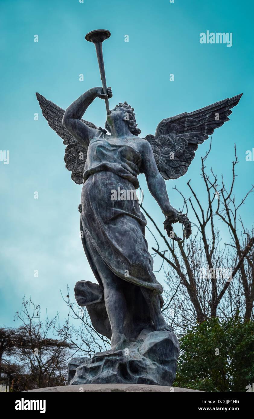 Half Angel Half Demon Statue