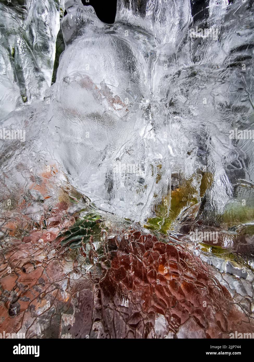 Cracked ice texture hi-res stock photography and images - Alamy