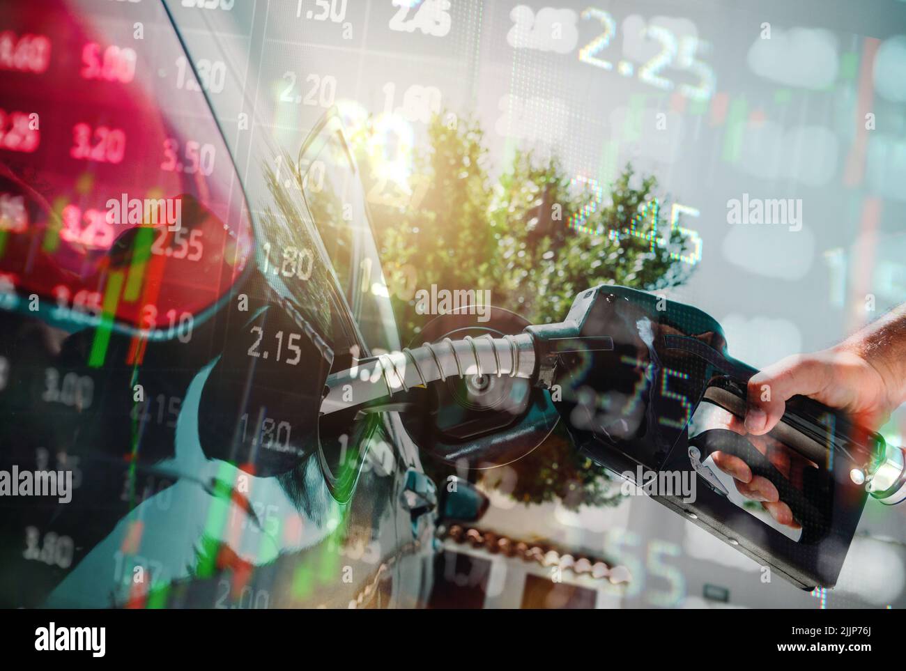 Petrol graph hi-res stock photography and images - Alamy