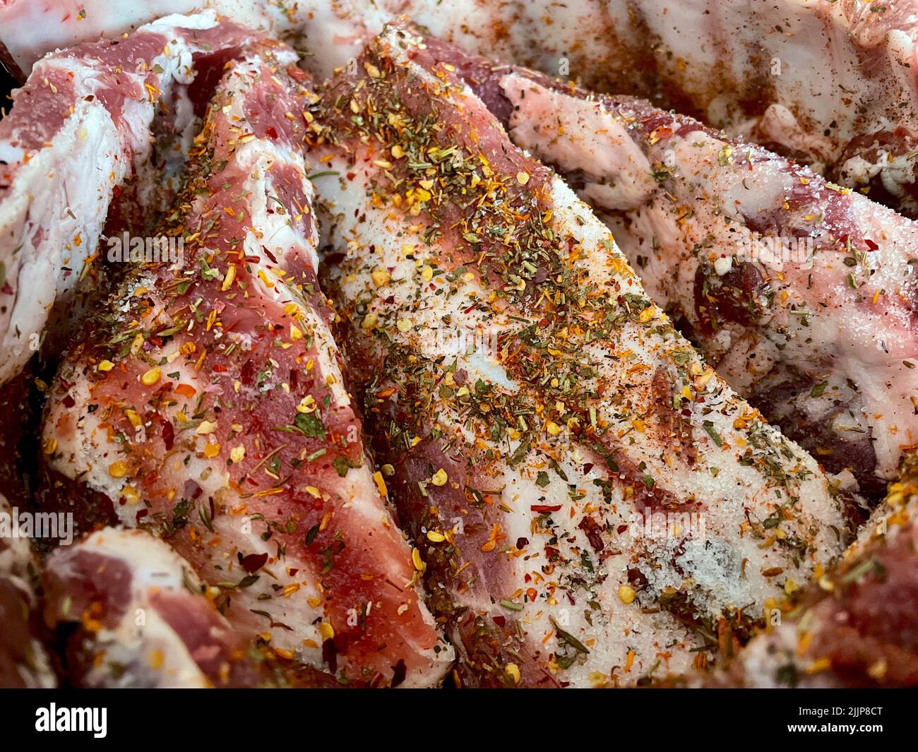Plate pork beef ribs hi-res stock photography and images - Alamy