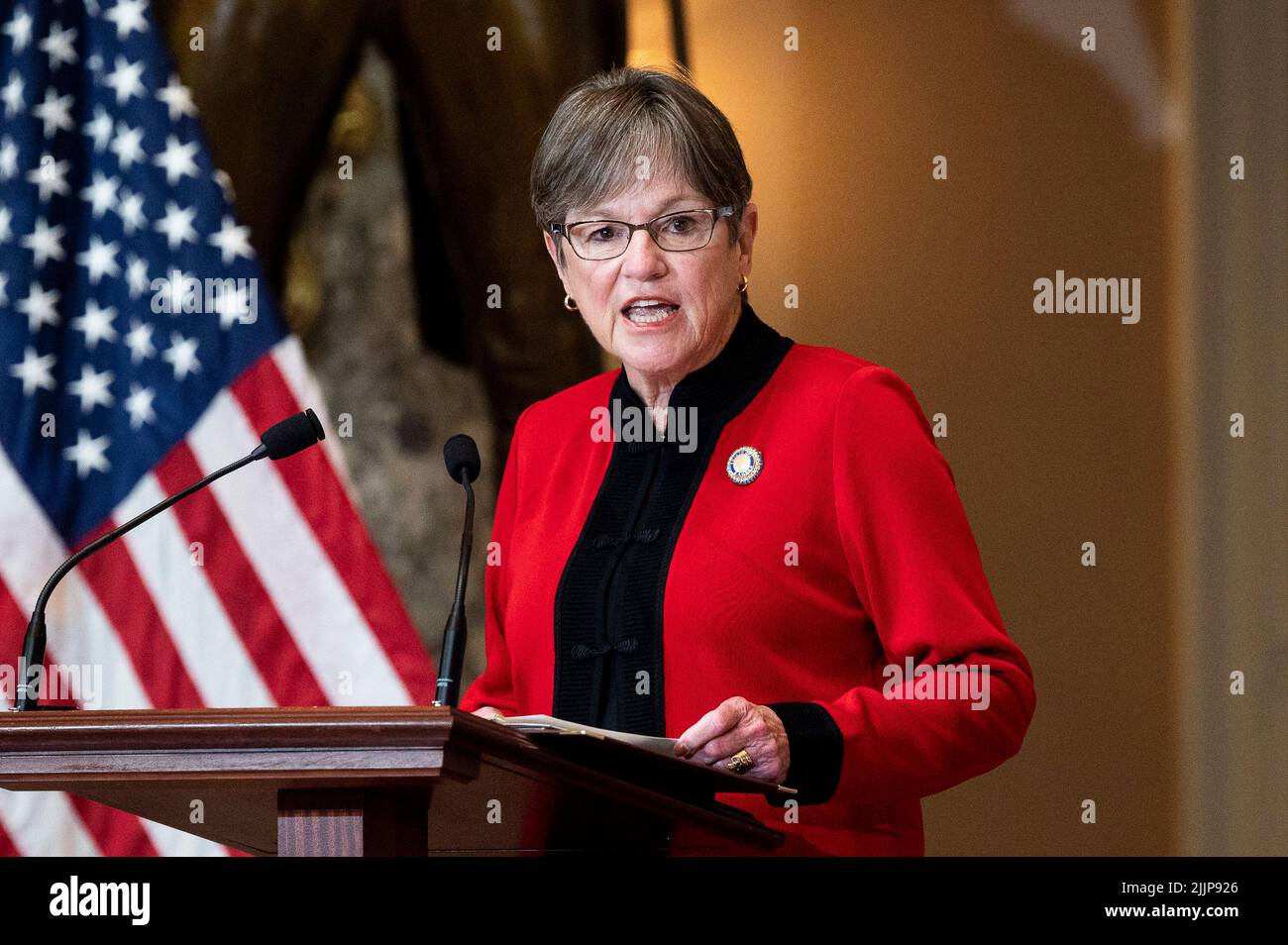 Laura kelly of kansas hi-res stock photography and images - Alamy