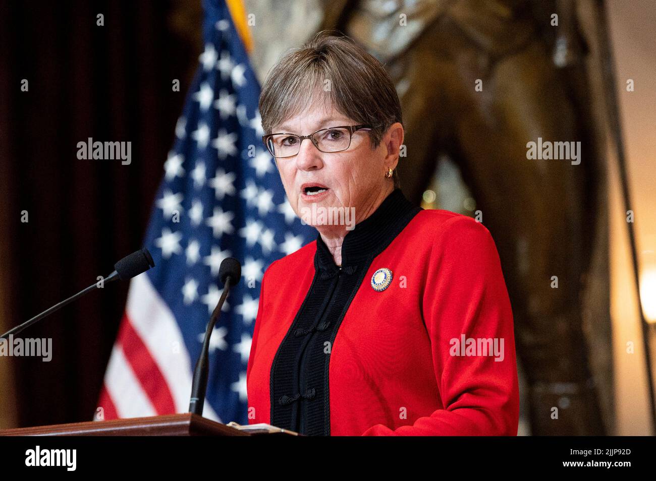 Laura kelly of kansas hi-res stock photography and images - Alamy